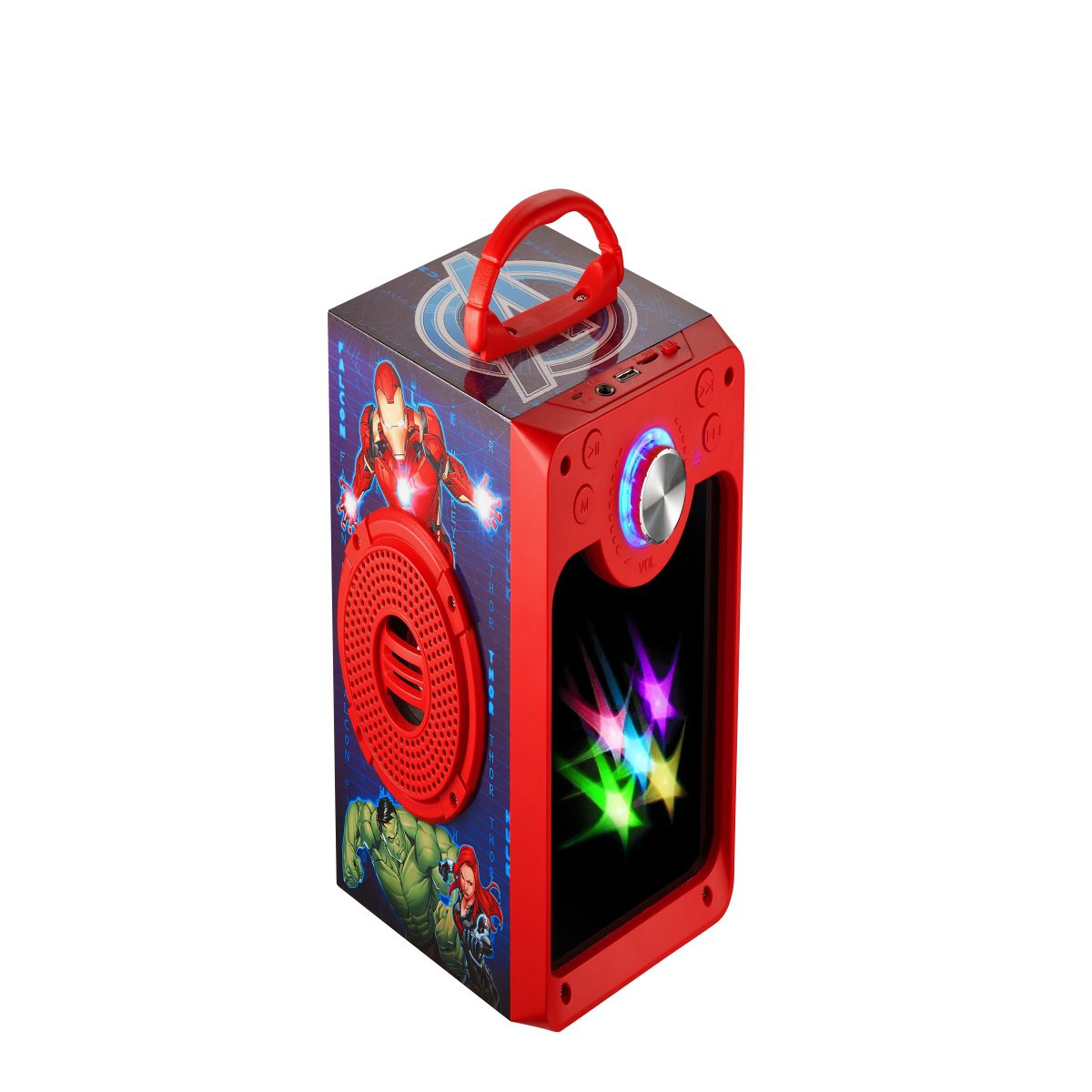 Marvel Avengers Kids LED Karaoke Machine - Sabyne.co.za